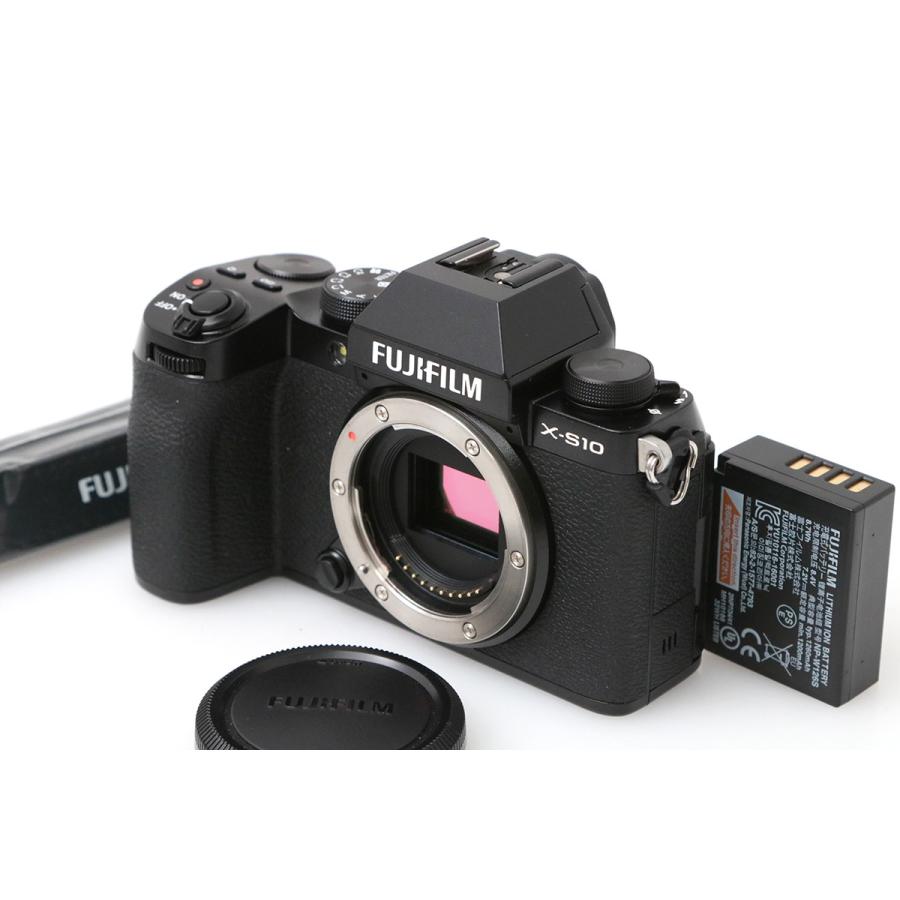 富士フイルム Xシステム 【全額返金保証】美品｜富士フイルム FUJIFILM X-S10 ボディ （純正予備バッテリー付属/センサー清掃済） CA01-M4840-2K4 : アキバ流通 ...