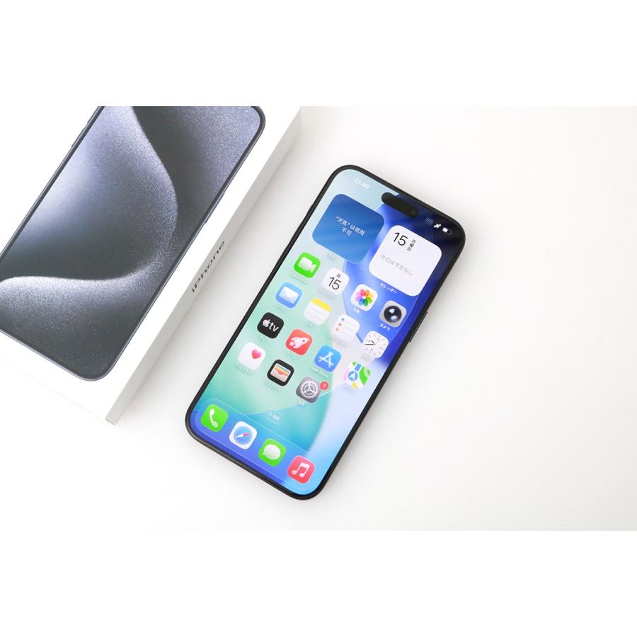 Apple 美品｜Apple iPhone 15 Pro Max 1TB ブルーチタニウム SIMフリー [MU723J/A] HA03 ...