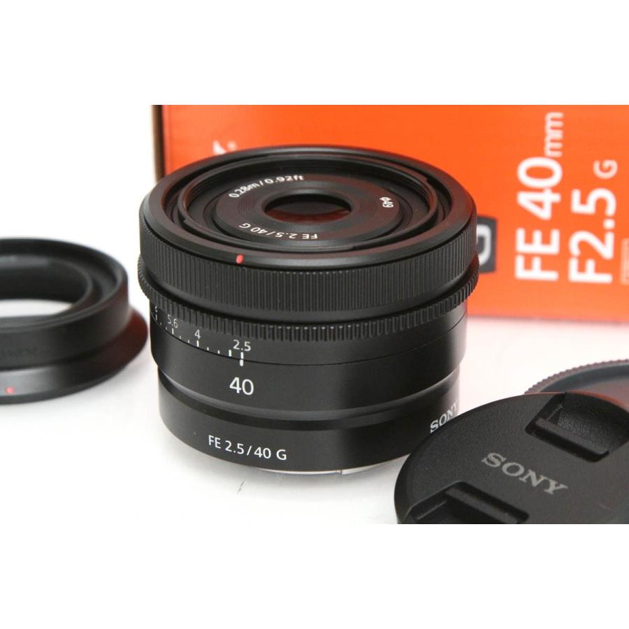 G Lens 【全額返金保証】美品｜ソニー FE 40mm F2.5 SEL40F25G CA01-R3762-2B3 : アキバ流通 ...