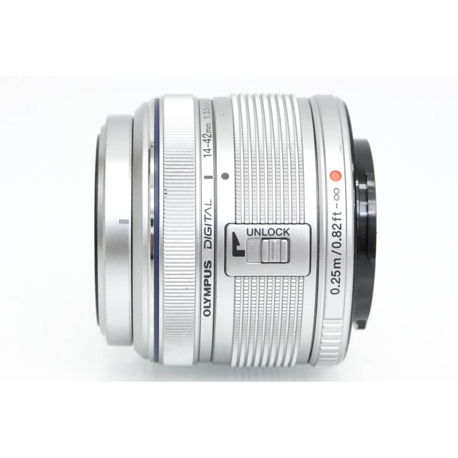 M.ZUIKO お買い得品｜オリンパス DIGITAL 14-42mm F3.5-5.6 II R シルバー CA01-R4302-2B2B ...