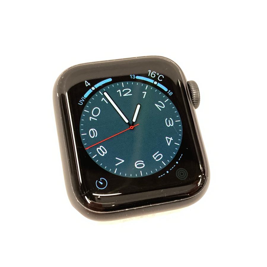 Apple 中古 Watch Series5 GPS + Cellular 40mm スペースグレイアルミニウムケース バンド無し ...