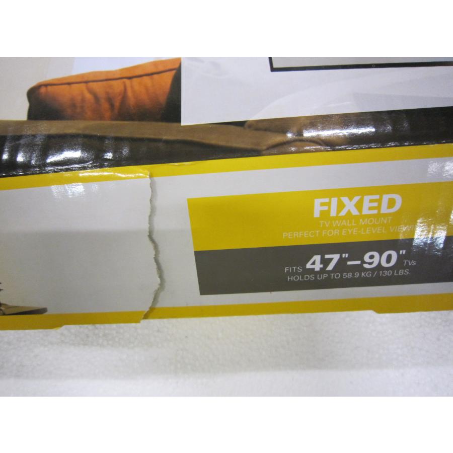 中古未使用品 テレビ用壁掛け金具 SANUS VuePoint F55c-B2 薄型固定ウォールマウント 47-90インチ 58.0kgまで :0705-1694:あきばU-SHOP ヤフー店 ...