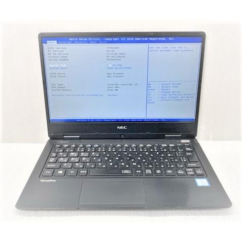 VersaPro 中古 ノートパソコン NEC タイプVH-3 VKT12/H3 PC-VKT12HZG3 Corei5-7Y54/8GB-MEM/12.5インチ/OS無し/難あり※内蔵 ...