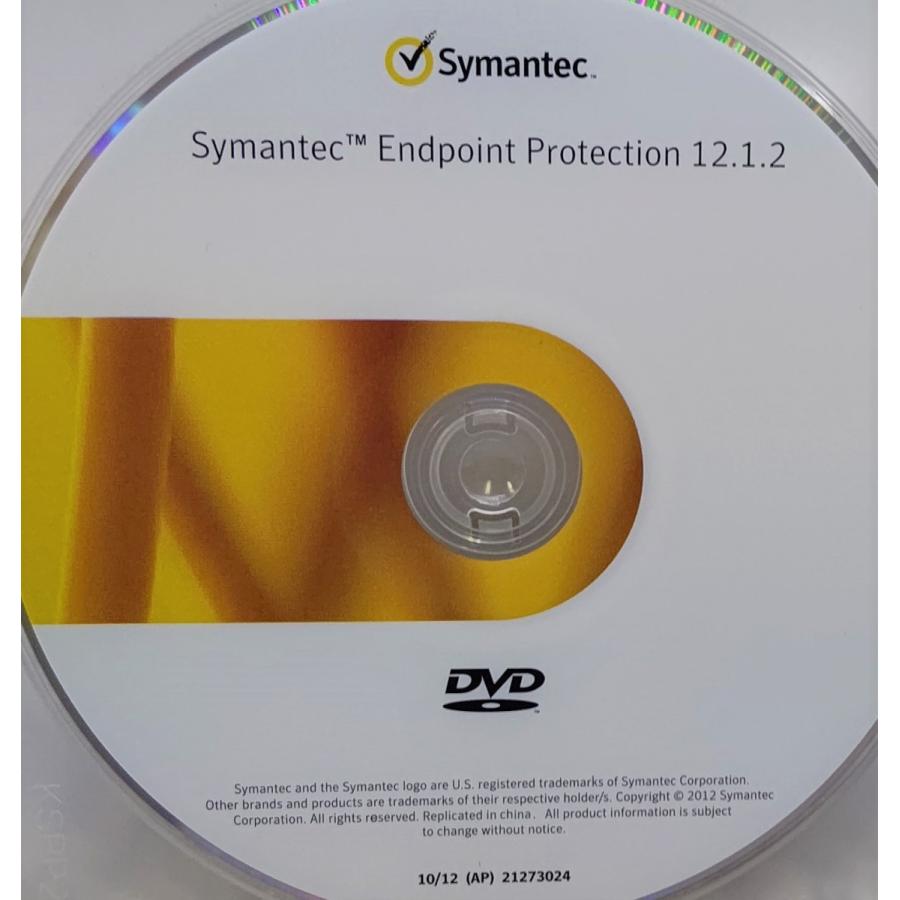 Symantec Endpoint Protection 12.1.2 インストールディスク（英語版） : 秋葉ホビー - 通販 ...