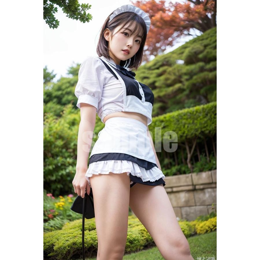 250623-103メガネ AI美女 巨乳 コスプレ パンチラ ポスター A4サイズ 高画質 光沢写真用紙 フチなし印刷 AIグラビア かわいい 美しい 美人 セクシー : アキバライフ ...