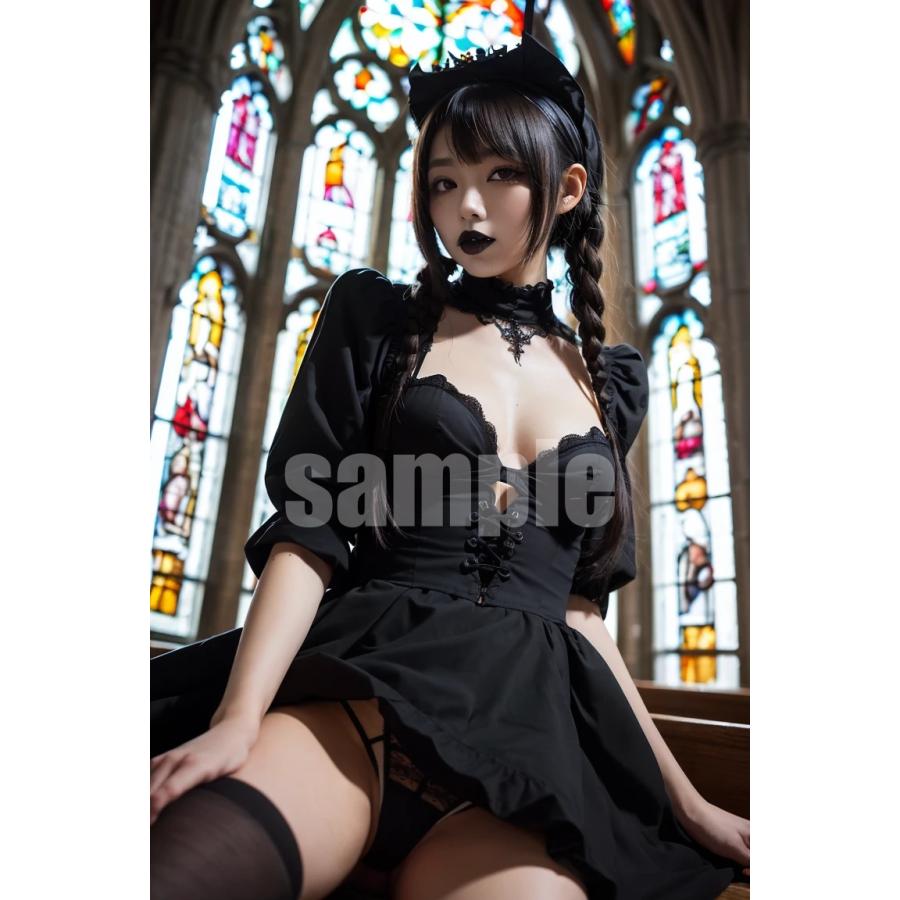 250627-128メガネ AI美女 巨乳 コスプレ パンチラ ポスター A4サイズ 高画質 光沢写真用紙 フチなし印刷 AIグラビア かわいい 美しい 美人 セクシー : アキバライフ ...