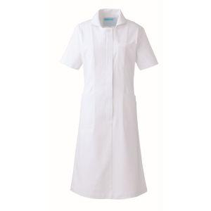 KAZEN カゼン 020-20 ワンピース半袖 シロ Mサイズ : あきばおー ヤフーショップ - 通販 - Yahoo!ショッピング