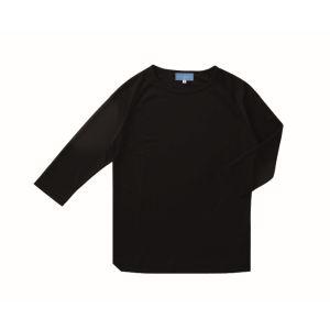 KAZEN 233-05 インナーTシャツ 男女兼用 クロ LL :4562213041936:あきばおー ヤフーショップ - 通販 - Yahoo!ショッピング