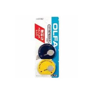OLFA 【メール便選択可】オルファ 31B2 タッチナイフベンリー 2コ入 ネイビー イエロー : あきばおー ヤフーショップ - 通販 - Yahoo!ショッピング