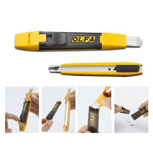 OLFA 【メール便選択可】オルファ 208B DA-1 刃折器 小型 オートロックカッター : あきばおー ヤフーショップ - 通販 - Yahoo!ショッピング