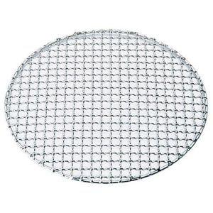 TKG SA 18-8 ステンレス クリンプ目 丸 焼網 タフマル 24cm 遠藤商事 : 4989083356050 : あきばおー ヤフーショップ - 通販 - Yahoo!ショッピング