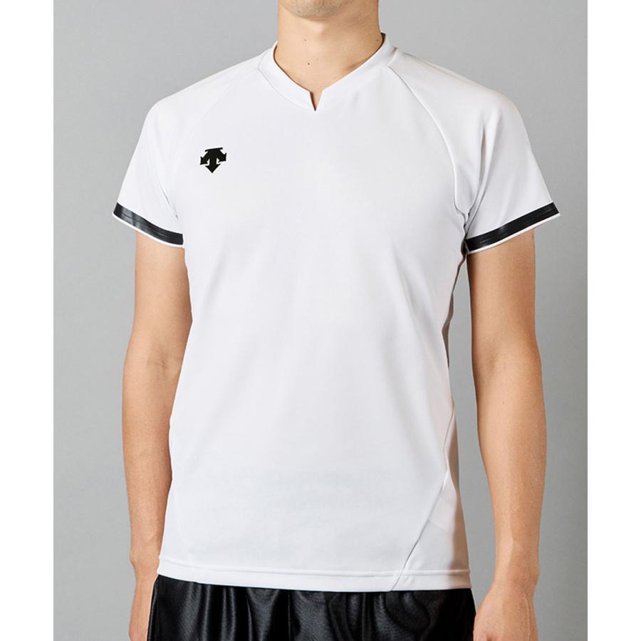 【送料無料】デサント 半袖バレーボールシャツ ホワイト DESCENTE DSS4024B WHT : descente-dss4024b-wht-ship0 : あきちゃん堂 - 通販 ...