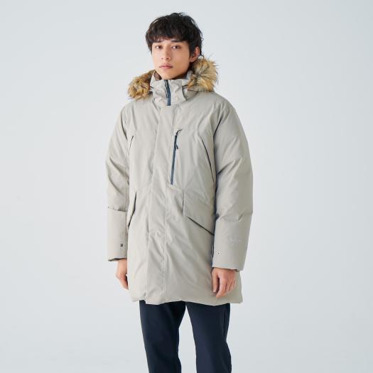 MIZUNO 【送料無料】ミズノ 発熱素材 GORE-TEX INFINIUM イエローナイフダウンジャケット（メンズ） モカベージュ Mizuno B2ME051153 : あきちゃん堂 ...