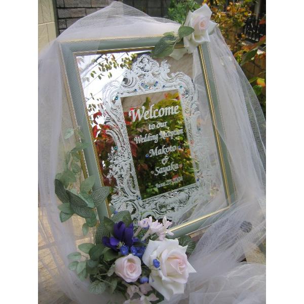 ウェルカムボード ミラー WM1-20-M : 表札AKIグラスショップ ヤフー店 - 通販 - Yahoo!ショッピング