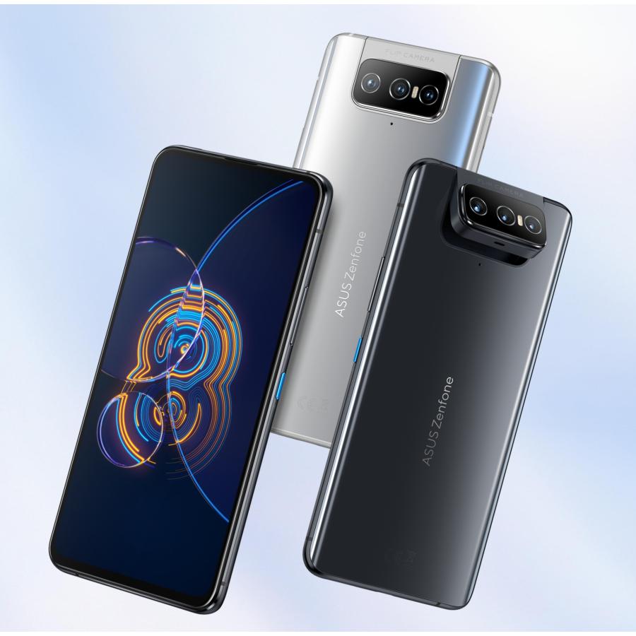 ZenFone SIMFREE Zenfone 8 Flip RAM8GB ROM256GB ZS672KS 日本国内版 新品 シルバー [Silver] ASUS 白ロム スマートフォン ...