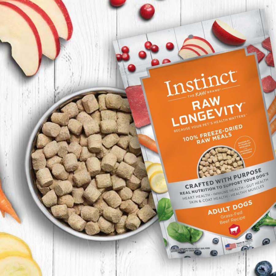 Instinct インスティンクト フリーズドライ ローロンジェビティ ビーフ 141g ドッグフード : プラザペットパレード Yahoo!店 - 通販 - Yahoo!ショッピング