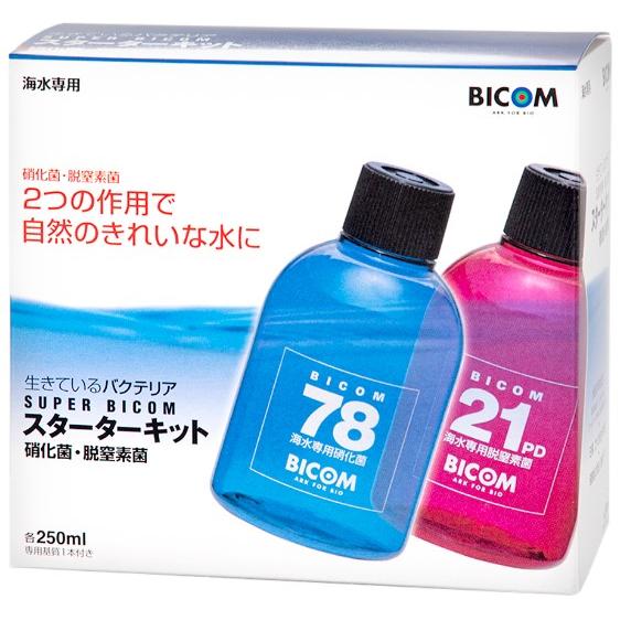 BICOM バイコム 淡水用 SUPER スーパーバイコム スターターキット 250ml 78 21PD セット 水質調整剤 : プラザペットパレード Yahoo!店 - 通販 - Yahoo ...