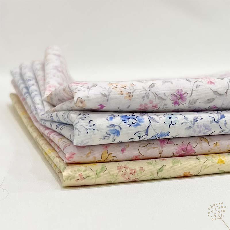 ブロード ペールカラー フローラル プリント 花柄 : OKB fabric - 通販 - Yahoo!ショッピング