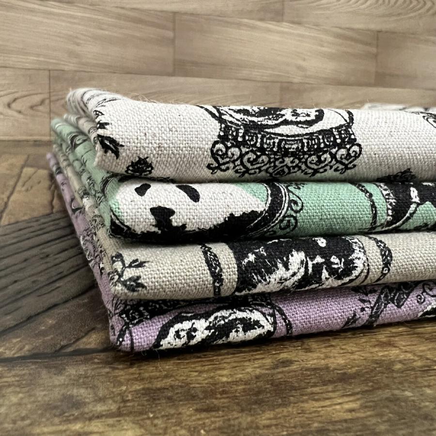 アニマルエンブレム アニマルランド コットンリネン キャンバス リネン 生地 花柄 綿麻 リネン生地 : OKB fabric - 通販 - Yahoo!ショッピング