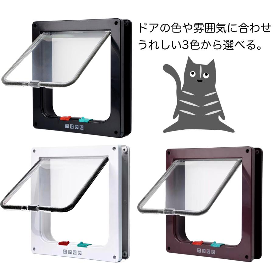 ペット ドア ゲート 出入り口 犬 猫 取り付け簡単 冷暖房対策 勝手口 扉(M) : アキラトレーディング - 通販 - Yahoo!ショッピング
