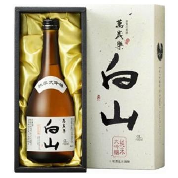 萬歳楽 白山 純米大吟醸 720ml.e お届けまで14日ほどかかります : あきさ - 通販 - Yahoo!ショッピング