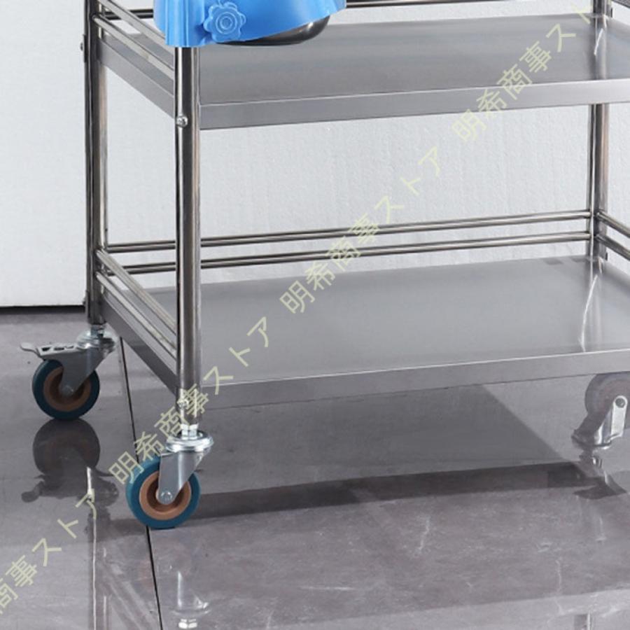 ステンレスワゴントロリー 2段ステンレススチールユーティリティカート キッチンアイランドトロリーサービングカートレストラン 家庭 キッチン用 科実験室 : 0c0-uv4-bxwk1q ...