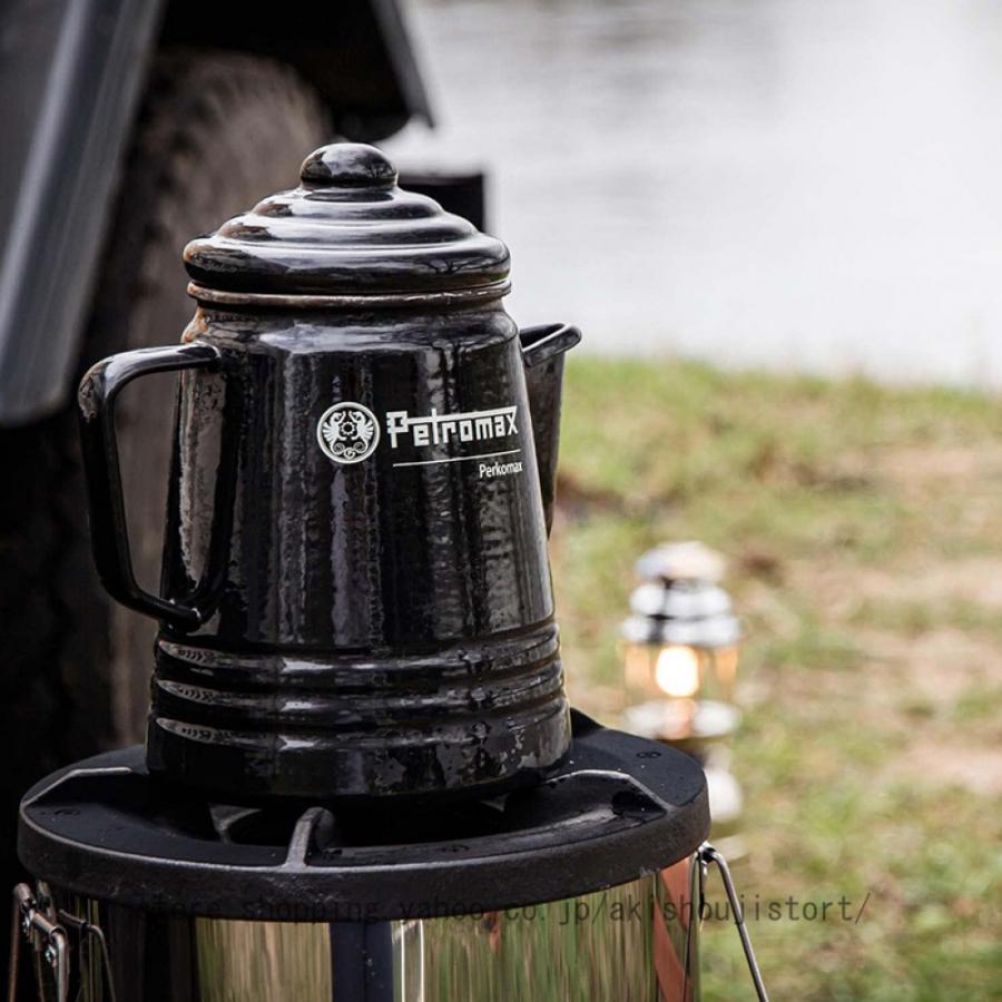 多層ホーロー加工による漆黒の輝きが美しいケットル ケットル ホーロー ケトル 琺瑯 アウトドア ホローケトル おしゃれ キッチン ブラック ...