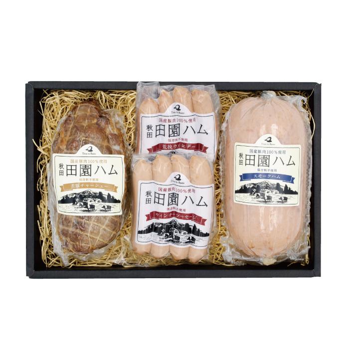 田園 ハムセット 贈答品 ギフト 秋田 DA-G4 ウィンナー ソーセージ 横手 送料無料 : 秋田特産品ショップMIKKE - 通販 ...