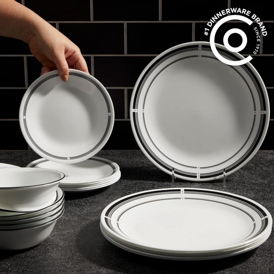 コレール 食器18点セット 食器セット ブラッスリー ディナーウェア お皿セット Corelle Dinnerware Set Brasserie 大皿 小皿 スープ皿 : akt8 - 通販 ...