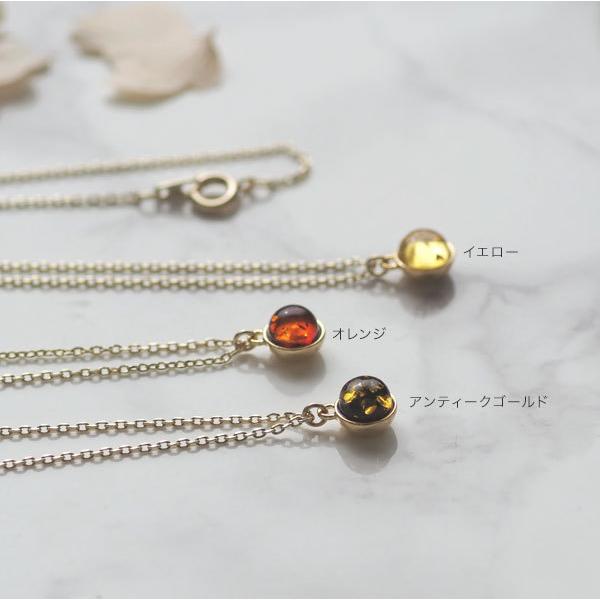 ペンダント プチネックレス 天然石 琥珀 アクセサリー アンバー ペンダント プチネックレス 天然石 琥珀 アクセサリー アンバー