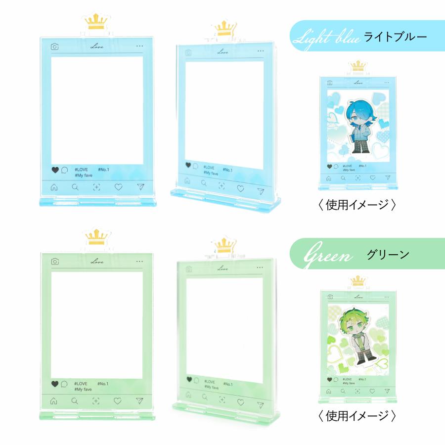 \雑誌anan掲載商品／ アクリルフレーム アクスタ 推し活グッズ SNS風 SNS映え おしゃれ 可愛い 母の日 プレゼント ギフト トレカフレーム アニメ : アクリルLabo - 通販 ...