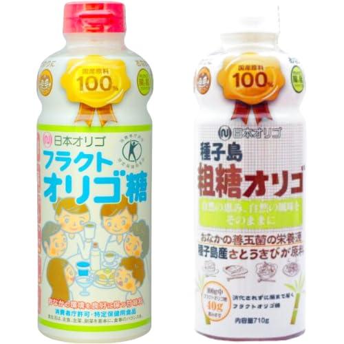 日本オリゴ フラクトオリゴ糖 700g 粗糖 710g シロップ 液体 無添加 国産 お菓子 食べ比べ (フラ1+粗糖1) : 1453-001534 : AKY stores - 通販 ...