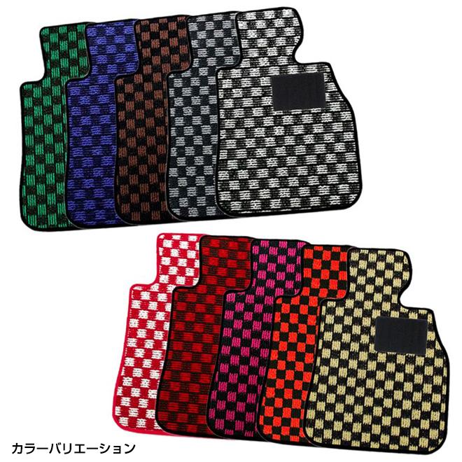 シュピーゲル チェック柄フロアマット サンバーバン S321B S331B VB VBクリーン トランスポーター H29.11〜R3.12 スバル Spiegel :kabsb0088ck ...