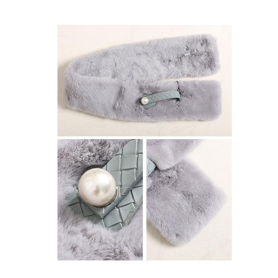 Sawa a la mode レディース 小物 マフラー ティペット 黒 Sawa a la mode レディース 小物 マフラー ティペット 黒