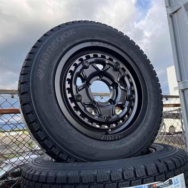 Dynapro icept 新品 16インチ ジムニー スタッドレス JB64 JB23 JA11 JA22 5穴 タイヤホイールセット 4本 HANKOOK i*cept 175/80R16 ...