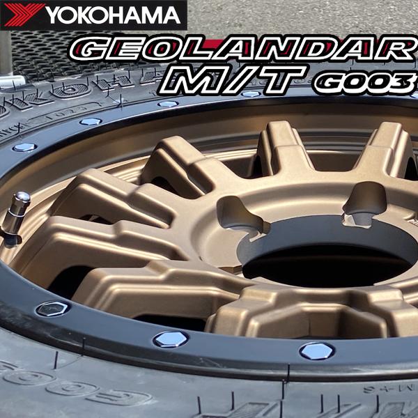 GEOLANDAR ジムニー JB64 JB23 YOKOHAMA MT G003 175/80R16 185/85R16 195R16 225/75R16 16インチ タイヤホイール4本 ...