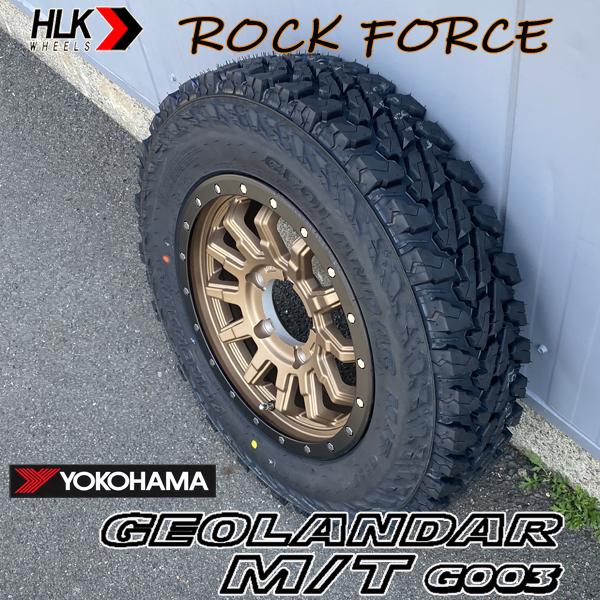 GEOLANDAR 愛車のドレスアップに!!ジムニー JB64 JB23 YOKOHAMA MT G003 175/80R16 185/85R16 195R16 225/75R16 16インチ ...