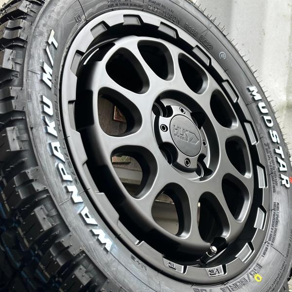 純正車高対応!! エブリイワゴン DA17W DA64W DA62W 14インチ タイヤホイールセット 4本 マッドスター ワンパク MT ...