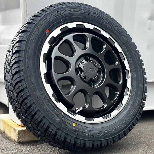 GEOLANDAR エブリイワゴン DA17W DA64W DA62W 14インチ タイヤホイールセット 4本 ヨコハマ ジオランダー XAT ...