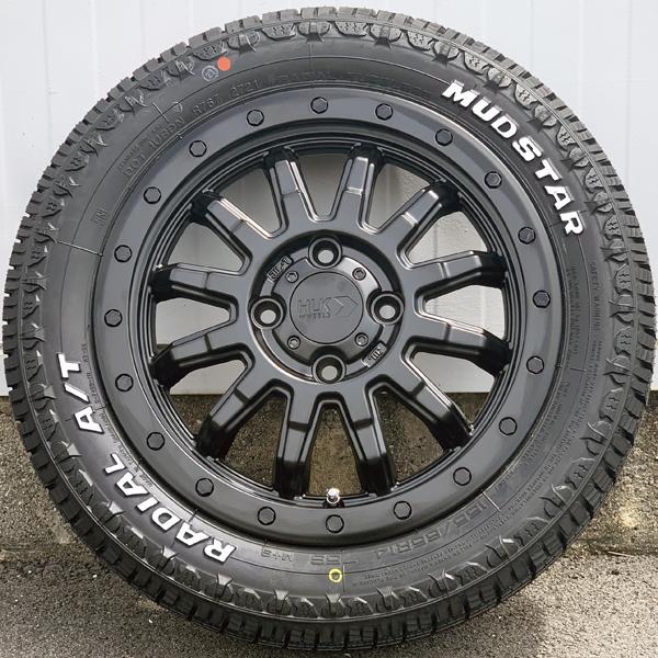 MUDSTAR 純正車高対応!! 14インチ エブリイワゴン DA17W DA64W DA62W タイヤホイールセット 4本 マッドスター ...