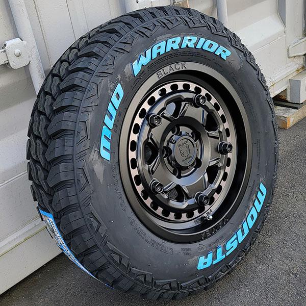 MONSTA TYRES デリカD5 RAV4 CX5 新品 タイヤホイール 4本セット モンスタ マッドウォーリアー 215/70R16 ...