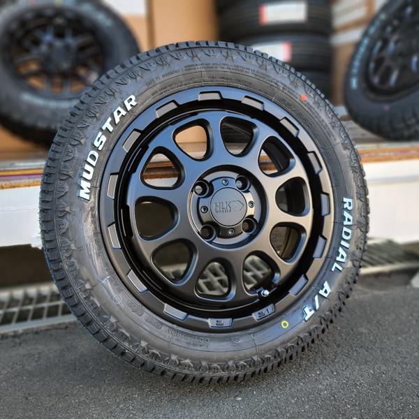 MUDSTAR ホワイトレター 軽トラ 軽バン タイヤホイールセット 14インチ マッドスター ラジアル A/T 155/65R14 エブリイ デッキバン ワゴン : アラジンホイールズ ...