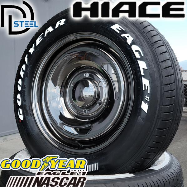 グッドイヤー USモデル!! GOODYEAR EAGLE #1 NASCAR 200系 ハイエース レジアスエース 16インチ タイヤ ...