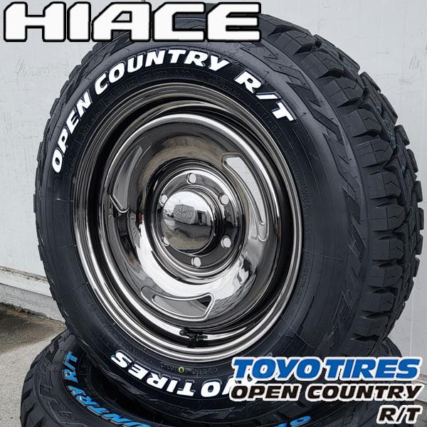 OPEN COUNTRY USモデル 数量限定入荷!! 200系 ハイエース レジアスエース 16インチ タイヤホイール 4本セット TOYO OPENCOUNTRY RT 215/65R16 ...