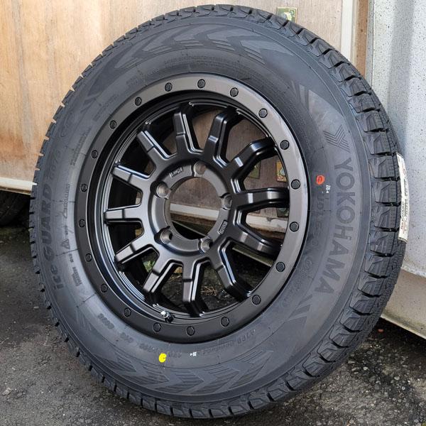 アイスガード SUV G075 ジムニー 国産 スタッドレス タイヤホイール 4本セット 175/80R16 185/85R16 YOKOHAMA ice GUARD JB64 JB23 ...