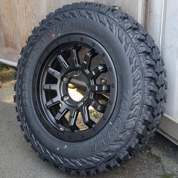 GEOLANDAR 5本セット JB64 JB23 ジムニー 新品 16インチ タイヤホイールセット YOKOHAMA MT G003 175/80R16 185/85R16 195R16 ...