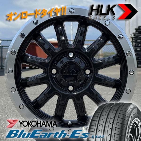 GEOLANDAR スペーシア ギア カスタム MK53 MK54 MK94 14インチ 新品タイヤホイール4本セット YOKOHAMA BluEarth ES32 155/65R14 165 ...