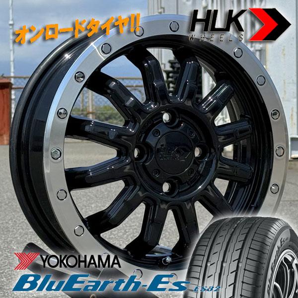 GEOLANDAR スペーシア ギア カスタム MK53 MK54 MK94 14インチ 新品タイヤホイール4本セット YOKOHAMA BluEarth ES32 155/65R14 165 ...