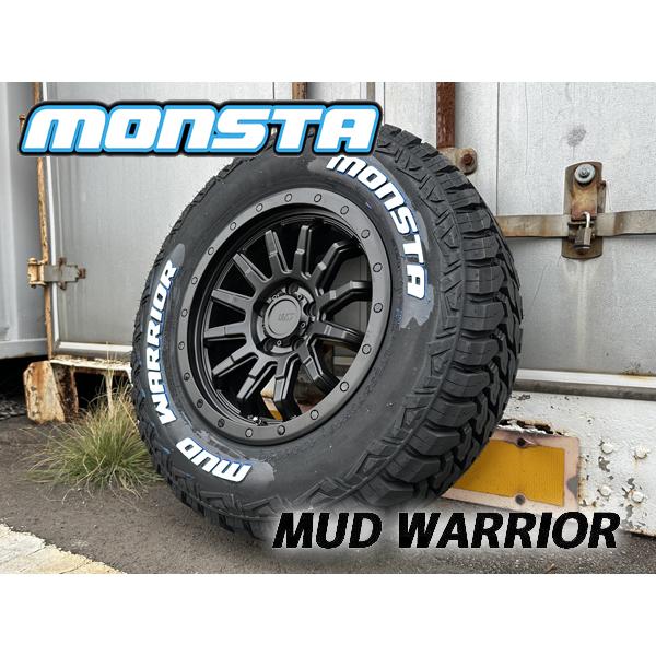 デリカD5 RAV4 CX5 エクストレイル アルファード 新品 16インチ タイヤホイール 4本 MONSTA MUD WARRIOR ...