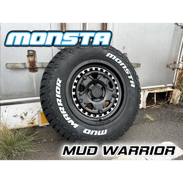 デリカD5 RAV4 CX5 エクストレイル アルファード 新品 16インチ タイヤホイール 4本 MONSTA MUD WARRIOR ...